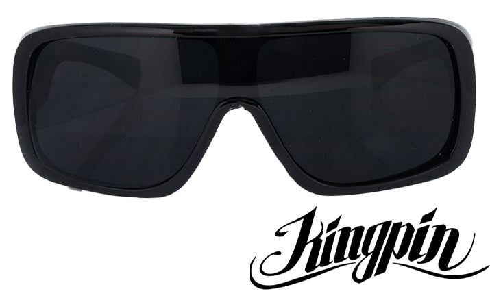 Large Frame Kingpin {CAT 4 } Super Dark Shades – Locs Sunglasses