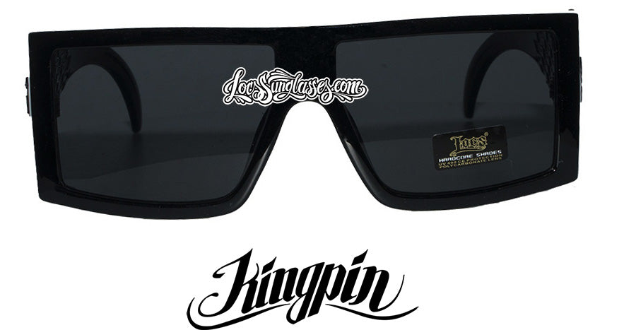 LOCS " KINGPIN" Large Frame Shield Bandana Sunglasses – Locs Sunglasses